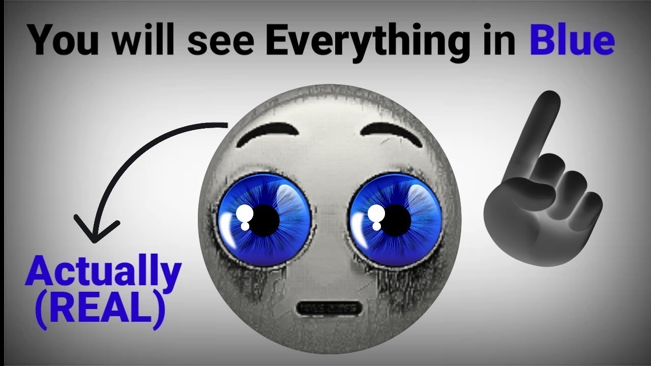 This Video will Make You See Everything in Blue Color! 😱🔵 - YouTube