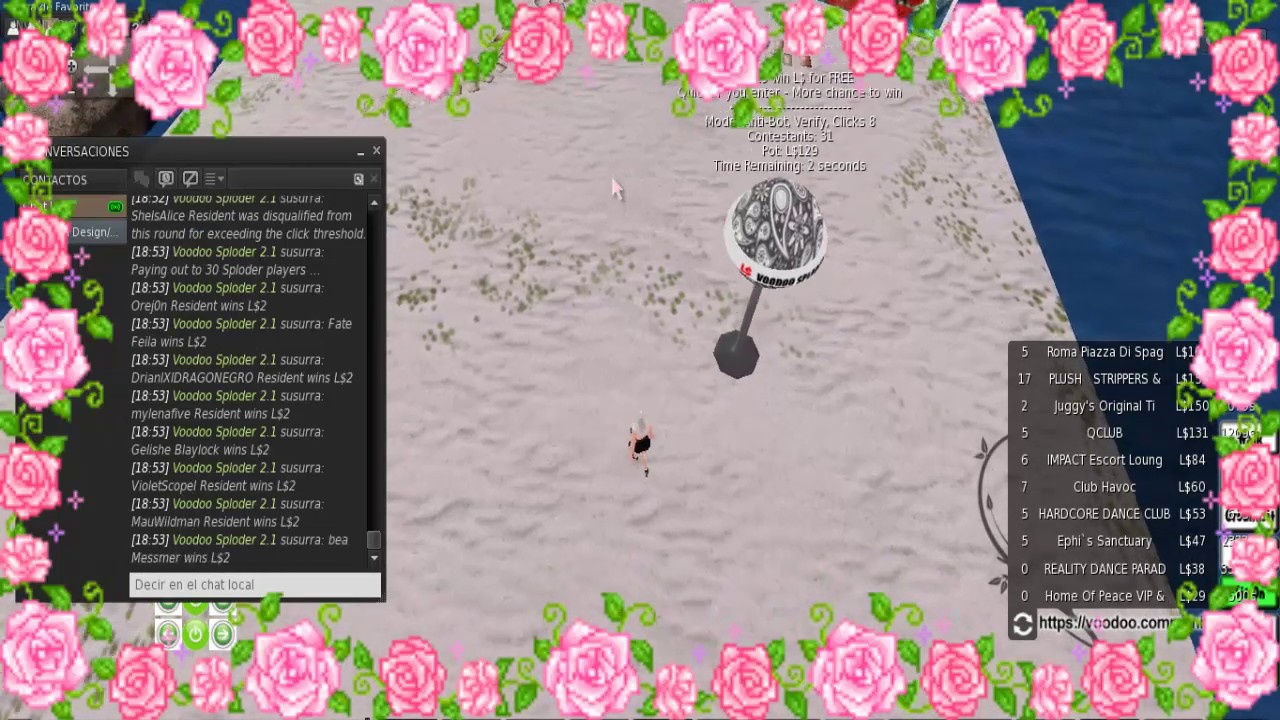 Cómo conseguir Lindens con Sploder en Second Life - YouTube