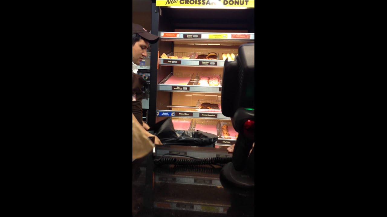 The biggest waste of donuts in the world (Dunkin Donuts) - YouTube