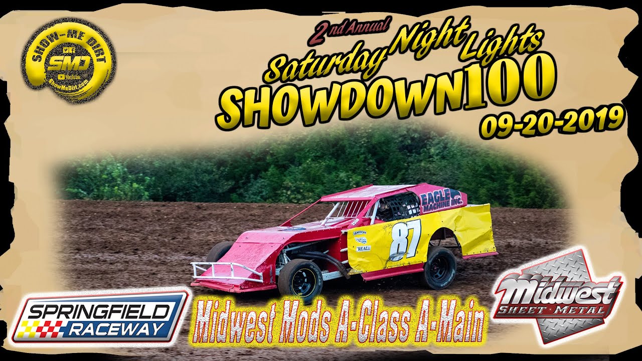 S03 E476 Midwest Modified Racing A-Class A-Main Races 09 20 2019 ...