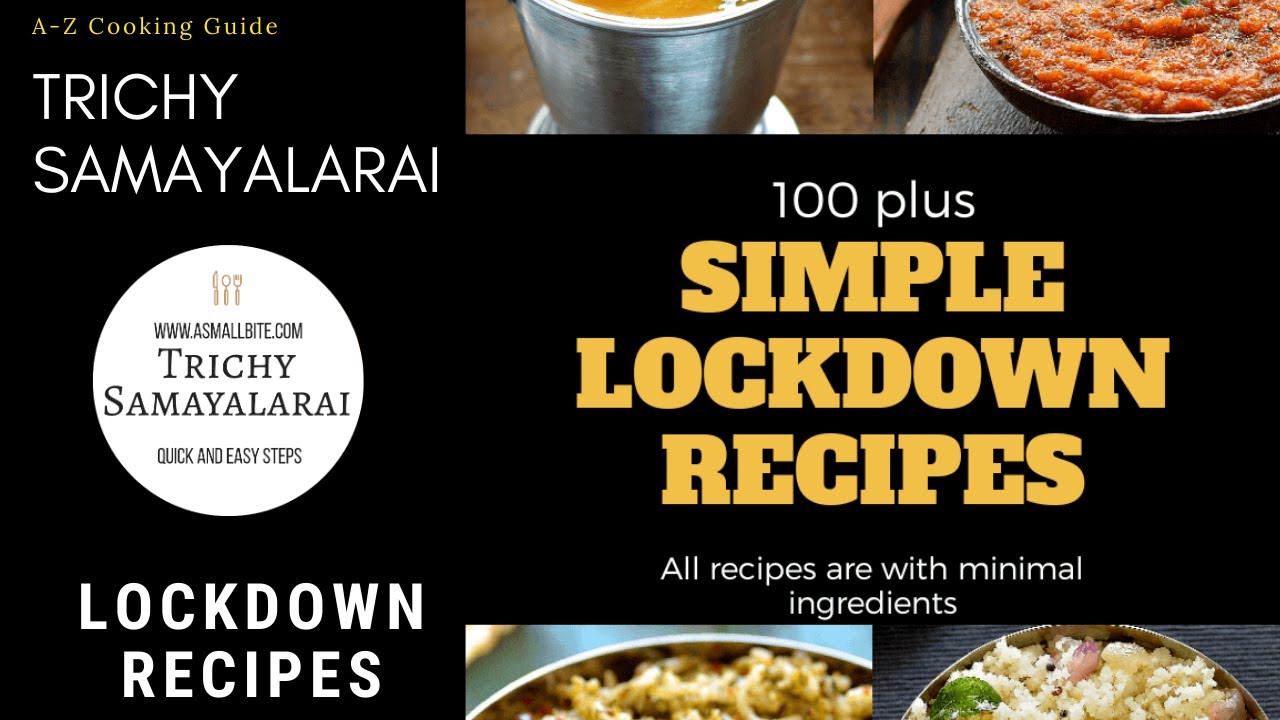 Lockdown Recipes Indian | 100 Lockdown Recipes at home | Quarantine ...
