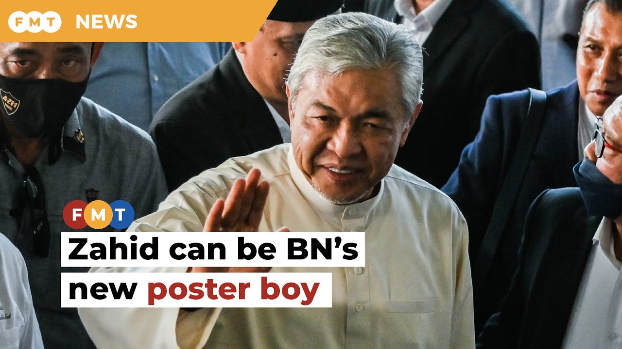 Zahid could emerge as BN’s poster boy now, says analyst - YouTube