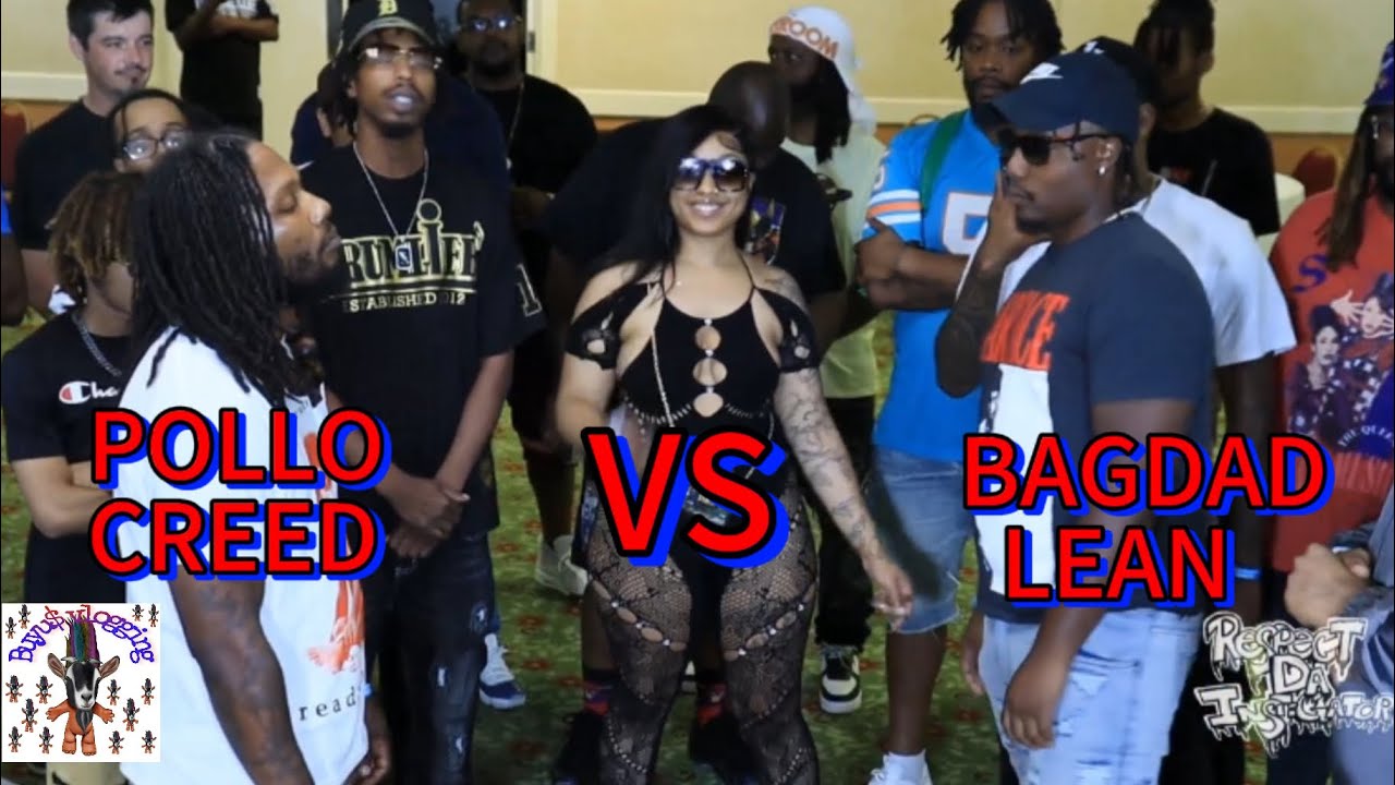POLLO CREED VS BAGDAD LEAN HELL IN THE L - YouTube
