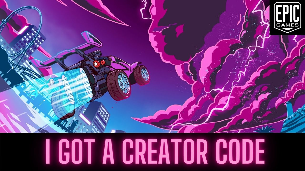 I Got A Creator Code For Rocket League & Fortnite - YouTube