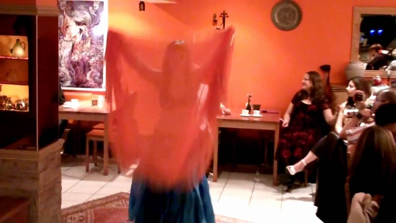 Belly Dance with Double Veil by Varya Belly Dancer - YouTube