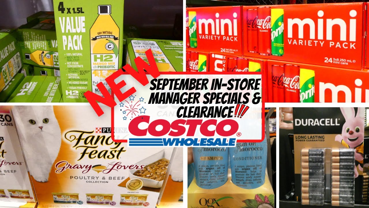 NEW September In-Store Manager Specials & Clearance!!! - YouTube