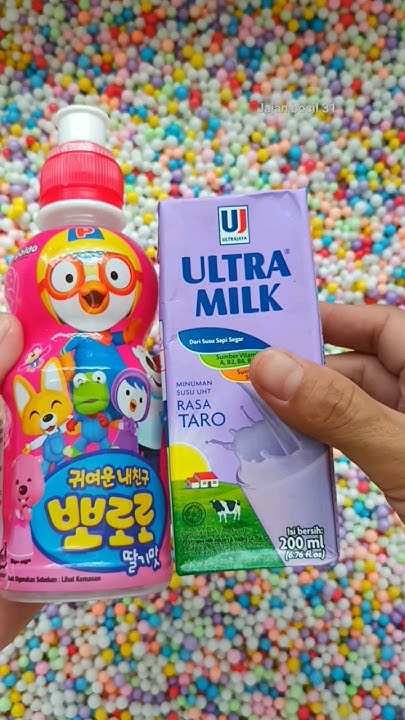 mencari dan menemukan jajanan paldo pororo,susu ultra milk taro di dalam kardus #huntingjajan # ...