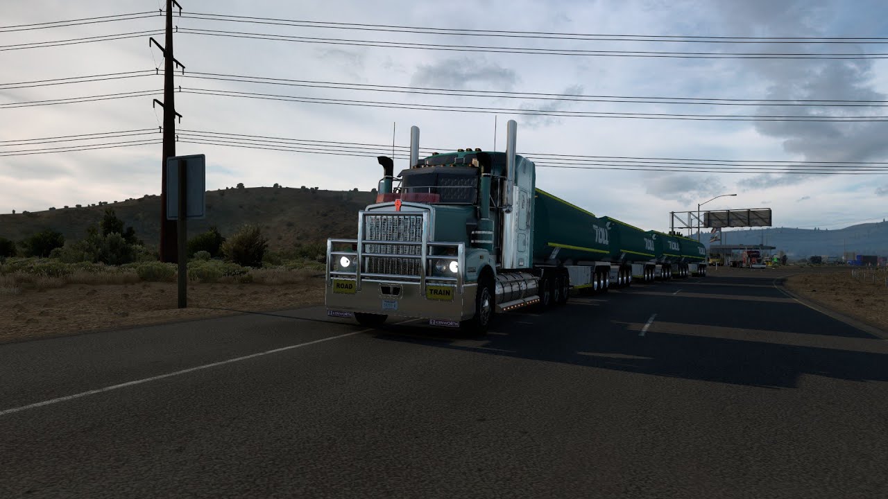 ATS SWR Customs Kenworth T404ST Mod Showcase - YouTube