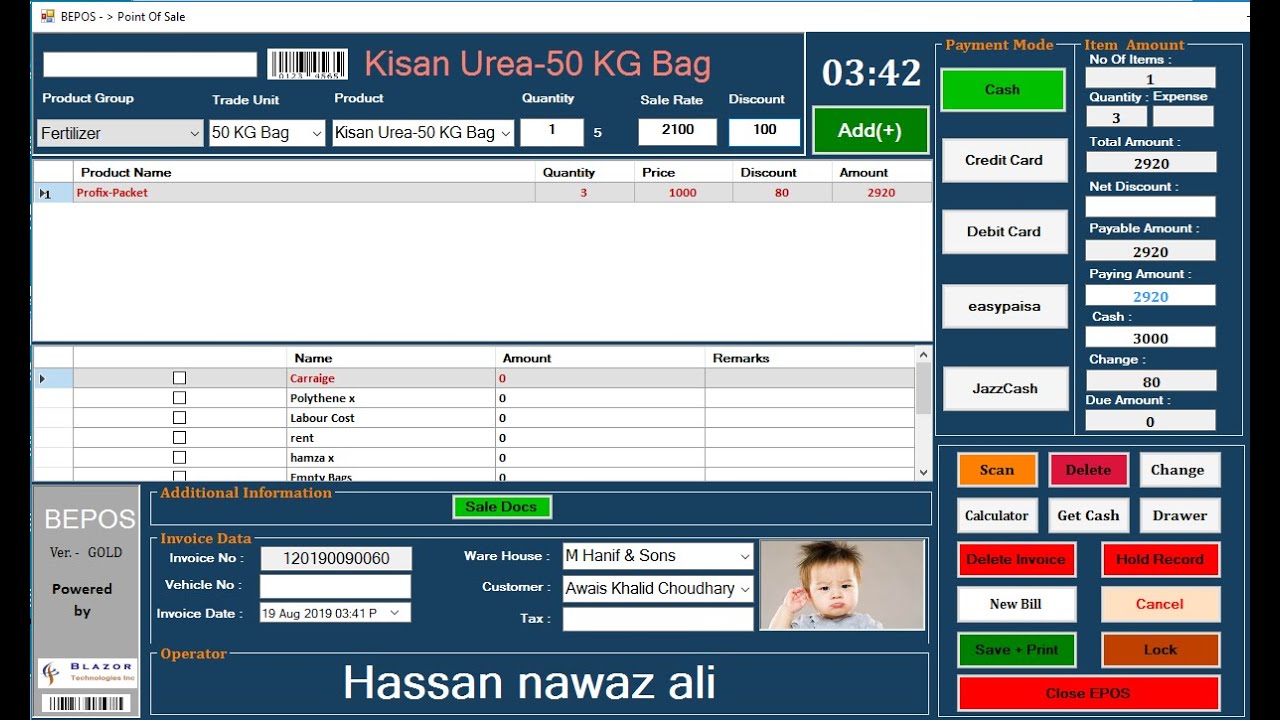 BEPOS - Billing, Account, Payment, Sale, Purchase, Stock, Low Stock ...