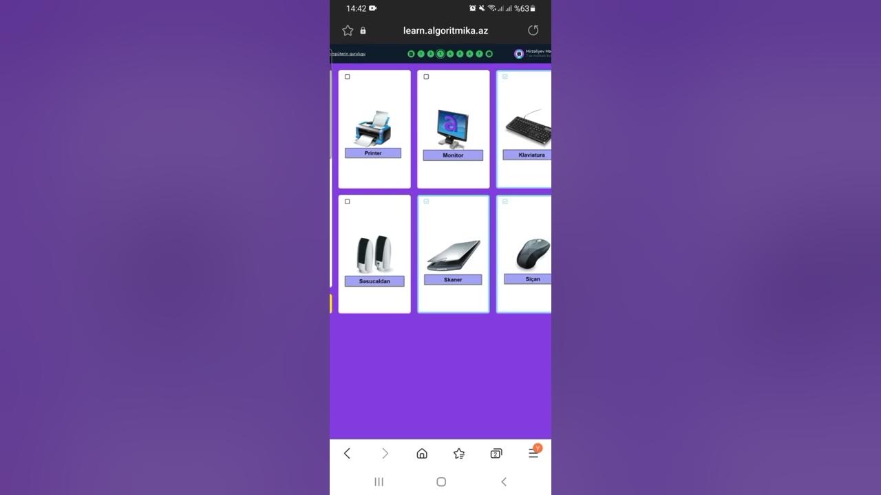 Learn algoritmika az 7ci sinif modul 1 dərs 1,2,3,4,5,6 - YouTube