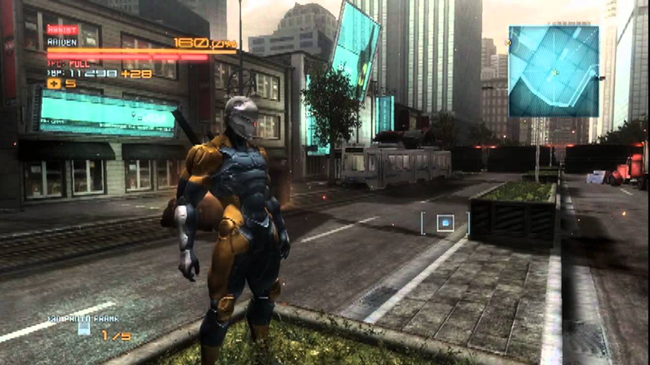 Gray Fox Suit and Sword in Action MG Rising: Revengeance - YouTube