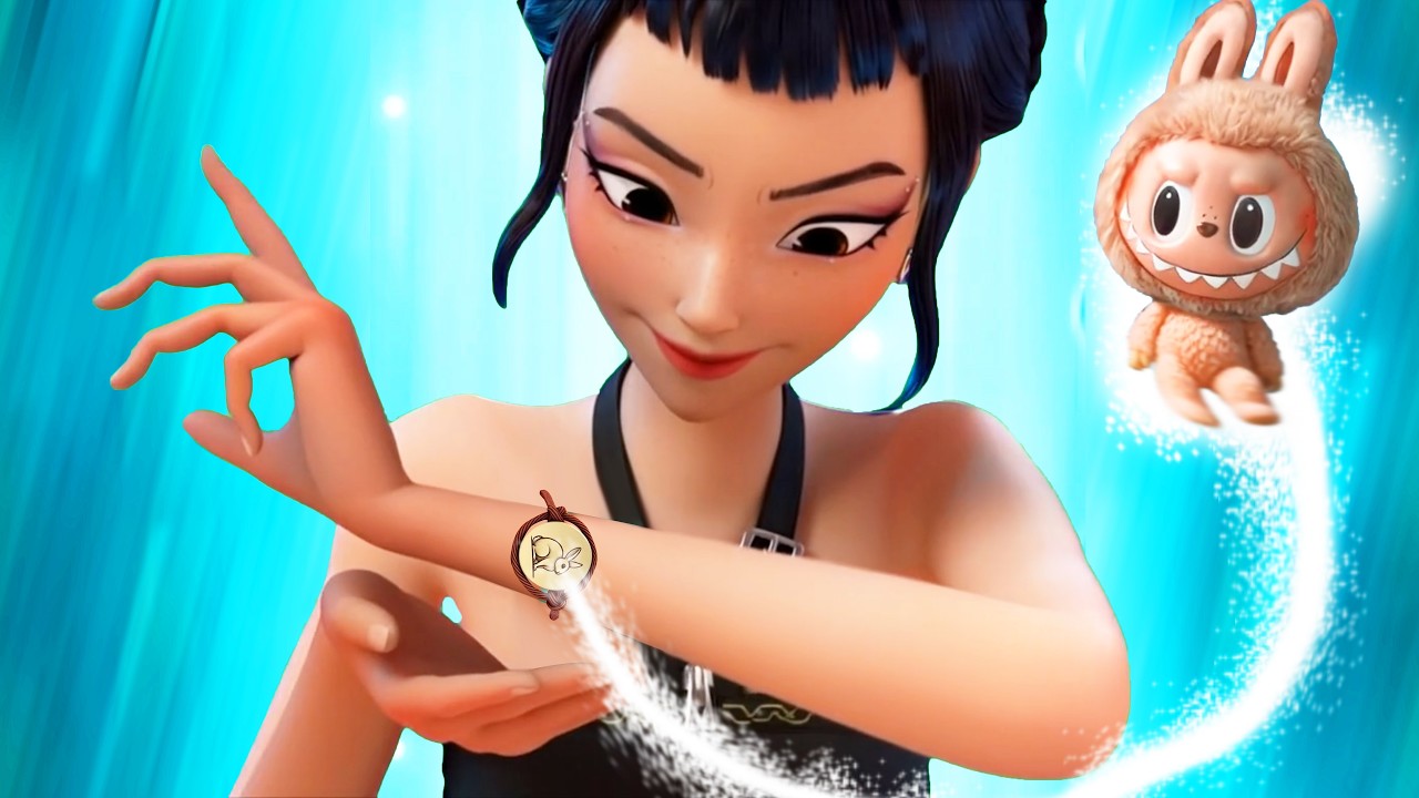 MIRACULOUS 6 🔴Zoey Labubu | Transformations KPop Demon Hunters ...