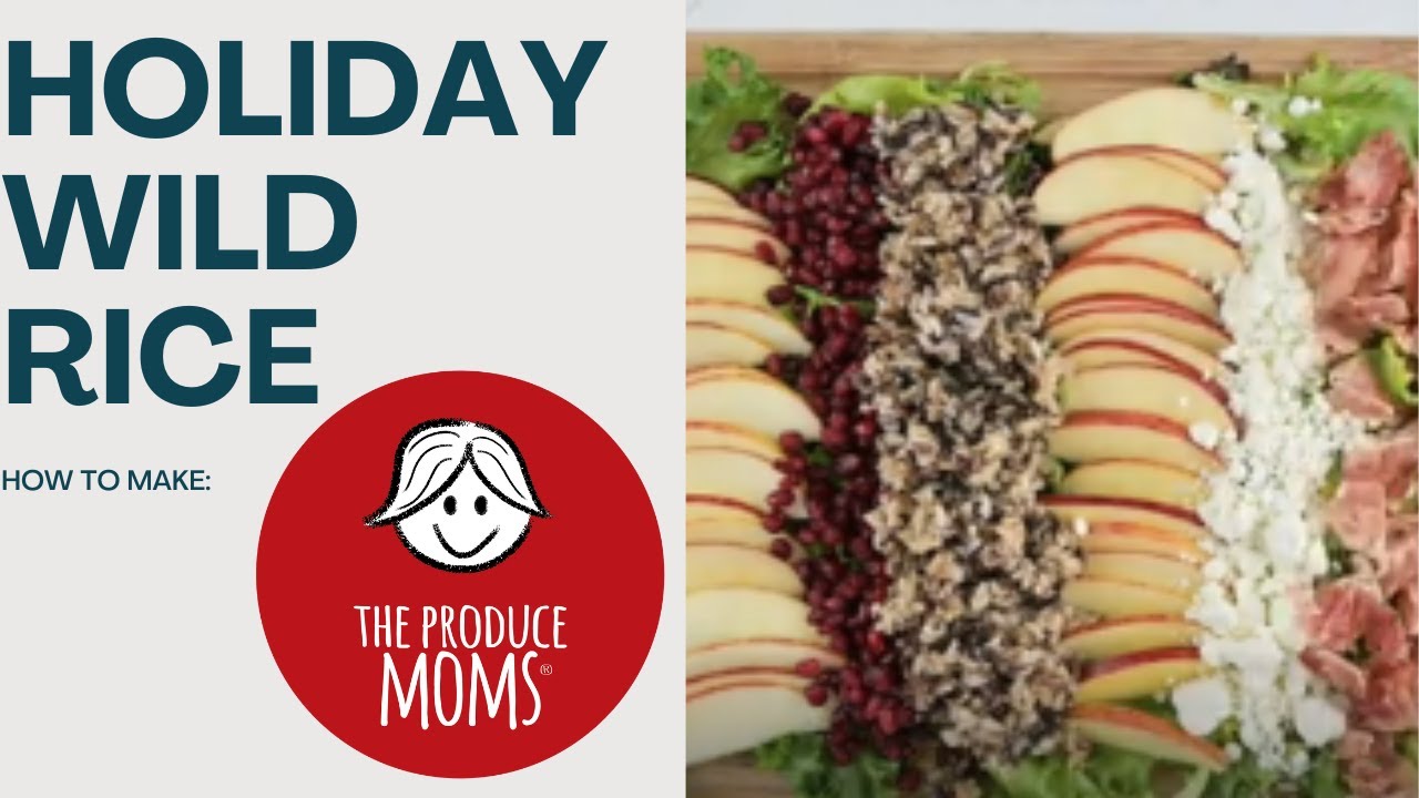 How To Make Holiday Wild Rice Board With Recipe & Directions - YouTube