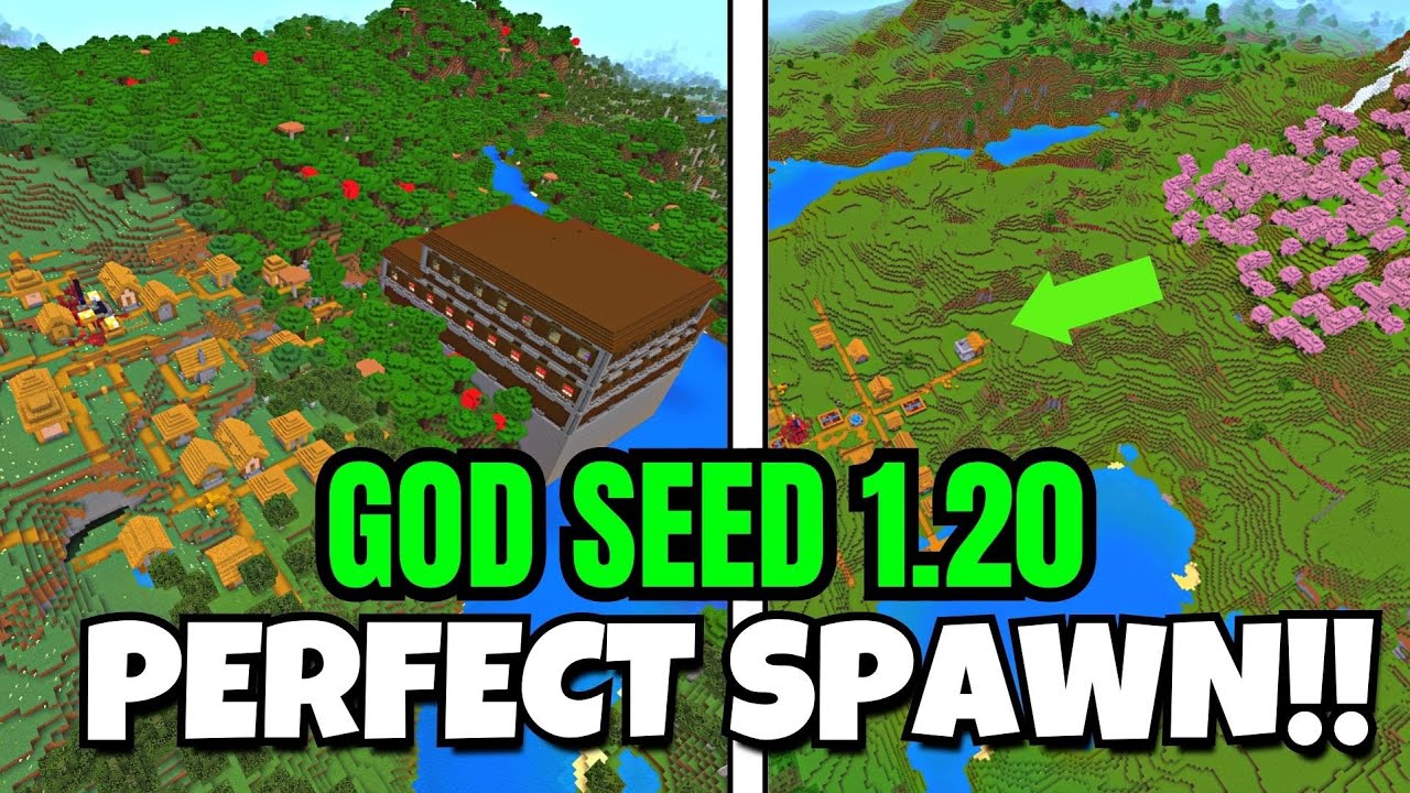 🔥[GOD SEED] Minecraft 1.20 Bedrock - YouTube