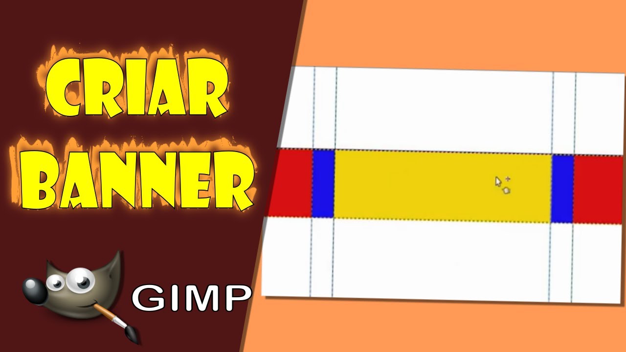Fazer Banner Para Canal Do Youtube No Gimp Youtube