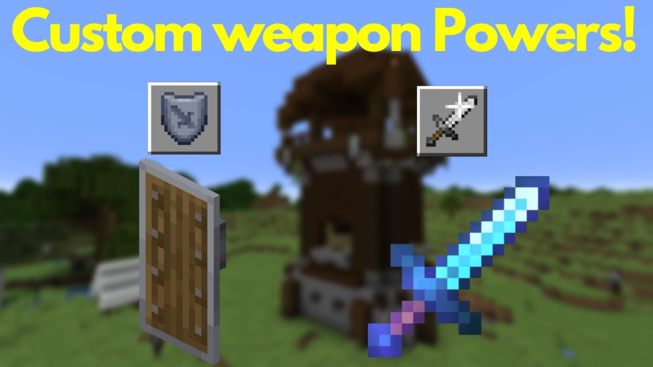 How To Make Items That Give You Custom Powers When Held Using Commands ...