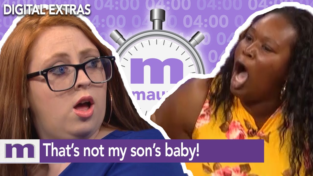 That's not my son's baby! | 4 Mins of Maury | The Maury Show - YouTube