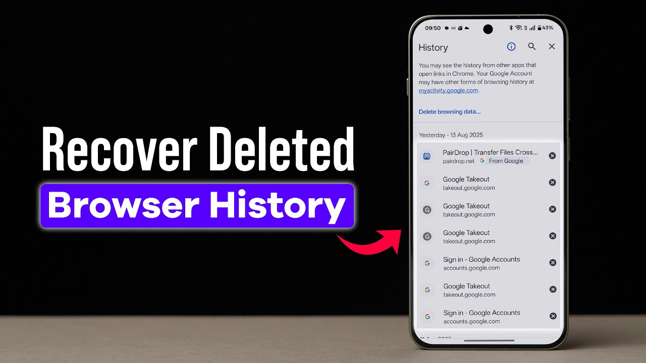 How To Recover Deleted Browser History? - YouTube