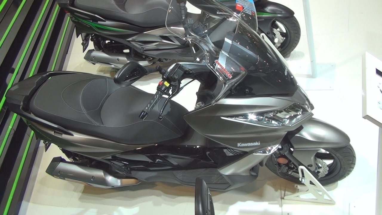 Kawasaki J125 Givi (2017) Exterior and Interior - YouTube