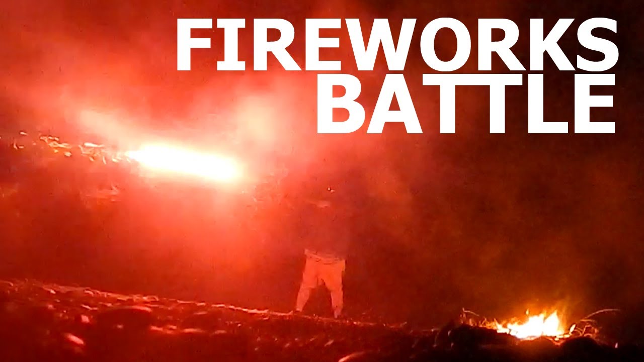 Fireworks Battle - YouTube