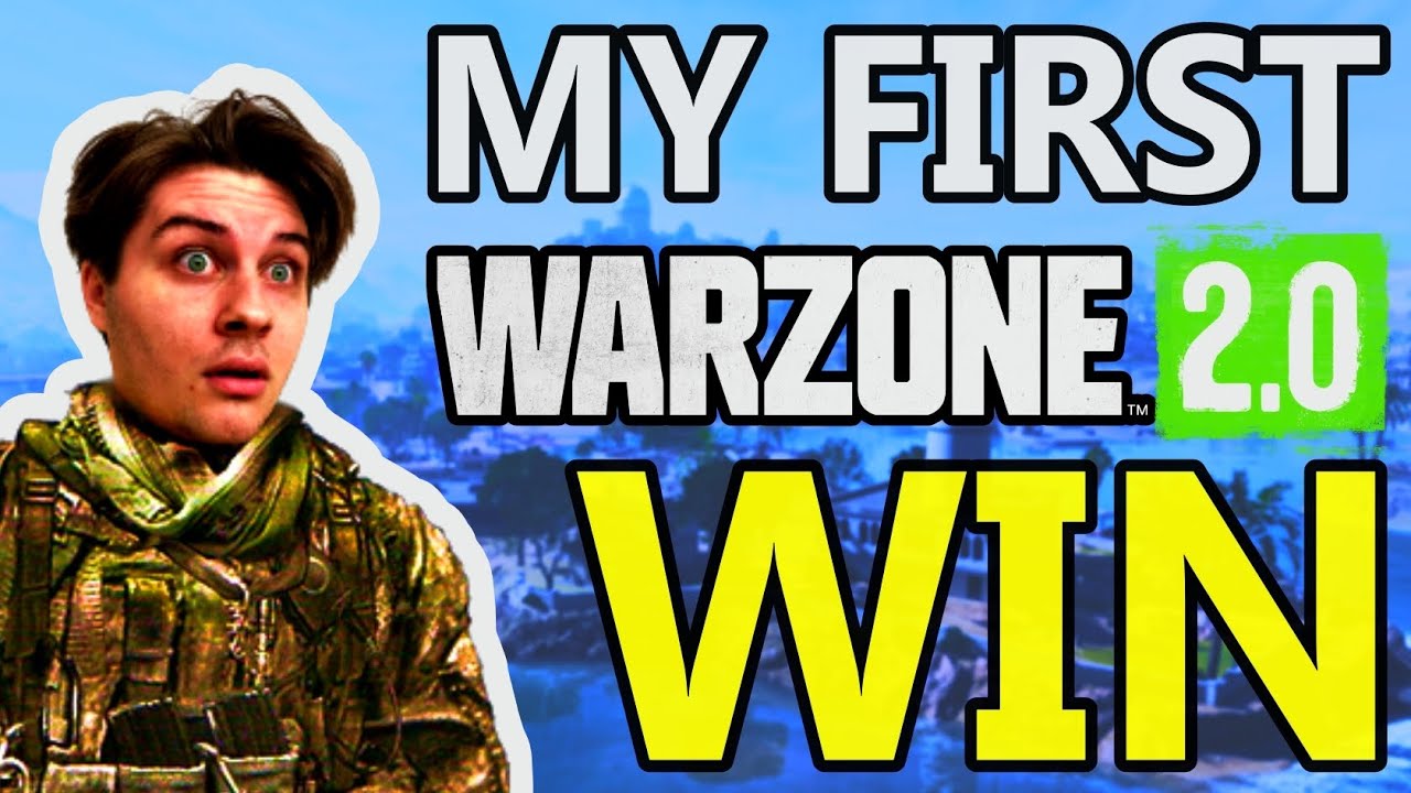 My First Warzone 2.0 Win! - YouTube