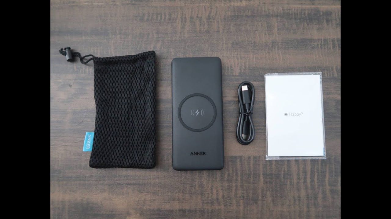 Anker 533 Wireless Power Bank Powercore 10k Unboxing Giveaway Youtube