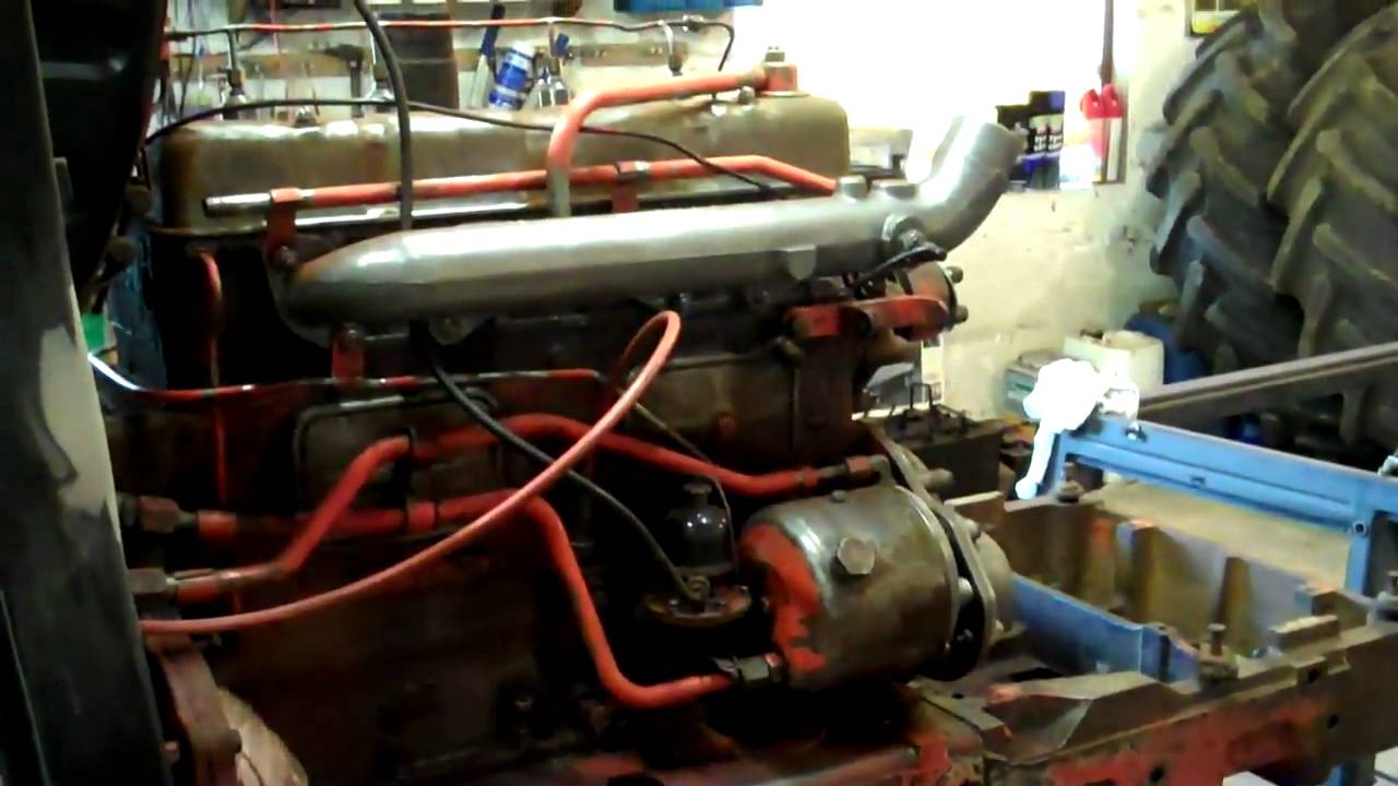 David Brown 996 Restoration Log 2 - YouTube
