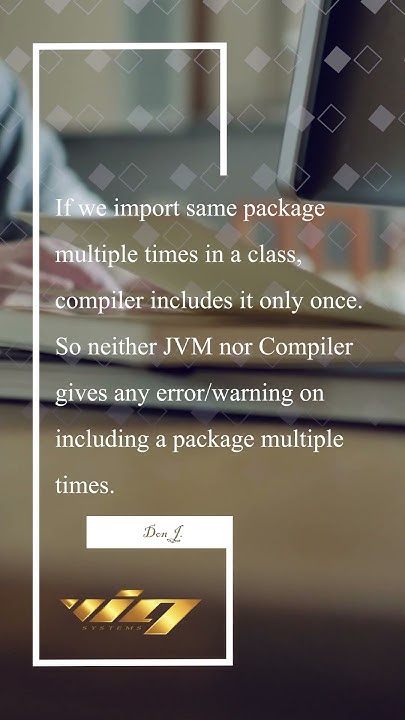 Ep. 1.54 Can you import same package or class twice in your class? # ...