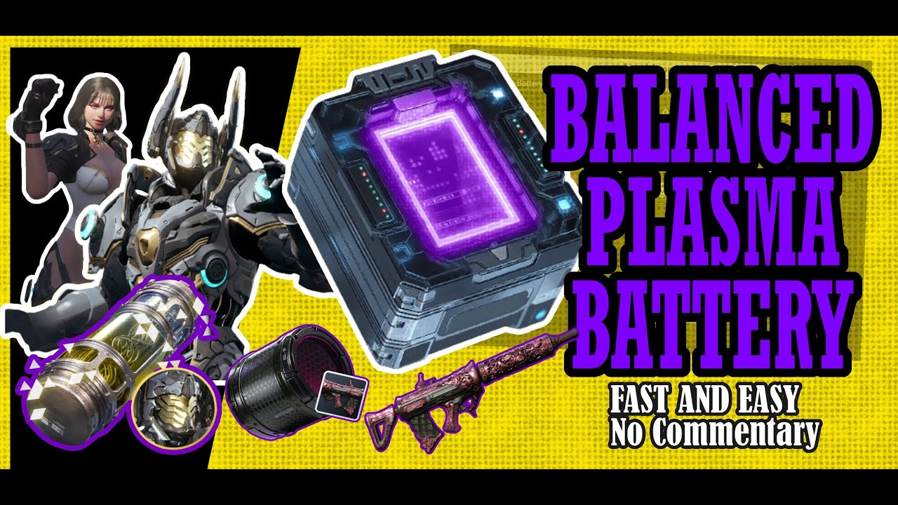 Balanced Plasma Battery Ultimate Farm Guide FAST AND EASY 💯 (The First ...
