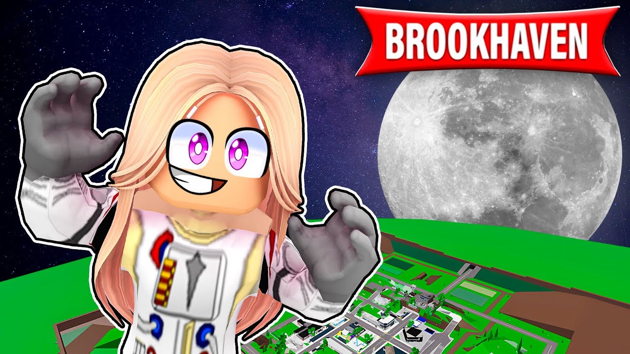 POLECIAŁAM W KOSMOS na BROOKHAVEN RP w ROBLOX! 💥 - YouTube