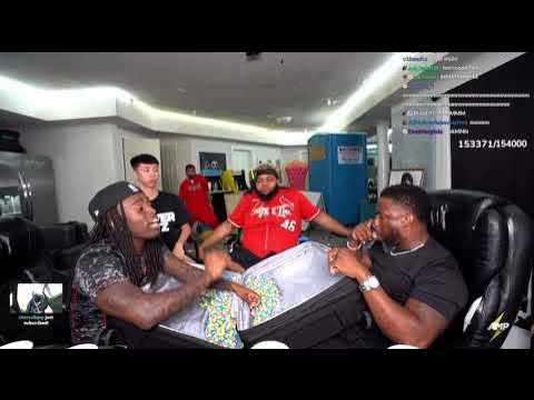 KAI CENAT, DRUSKI, KEVIN HART | SLEEPOVER (Freestyle!!) - YouTube