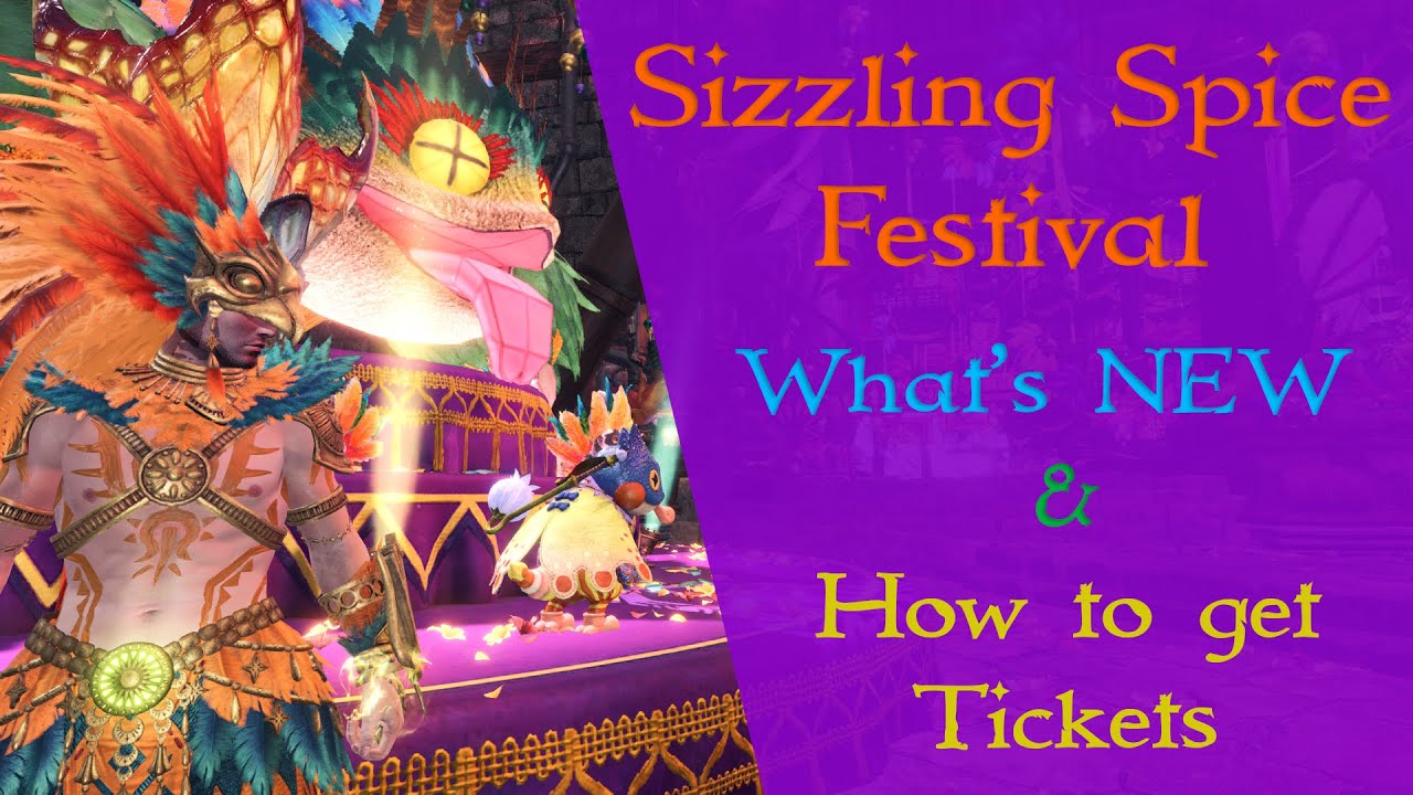 MHW Iceborne Sizzling Spice Festival What s NEW How To Get Event Tickets In EASY And FAST MHW Iceborne Sizzling Spice Festival What s NEW How To Get Event Tickets In EASY And FAST