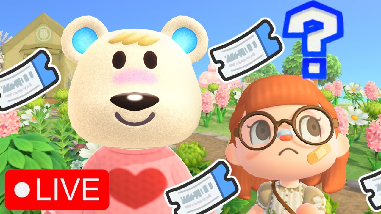 🔴CAN I FIND TUTU IN 100 TICKETS? | Live Stream | ACNH - YouTube