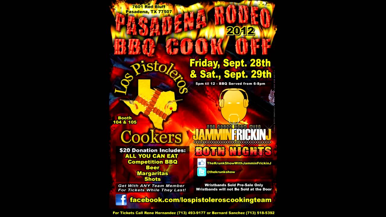 Los Pistoleros Cookers @ Pasadena Rodeo Cookoff 2012 - YouTube