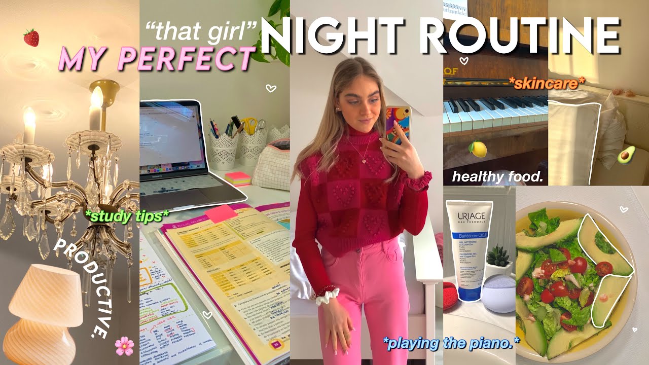 MY "PERFECT" NIGHT ROUTINE 2022, HOW TO BECOME THAT GIRL 2022☽ | best ...