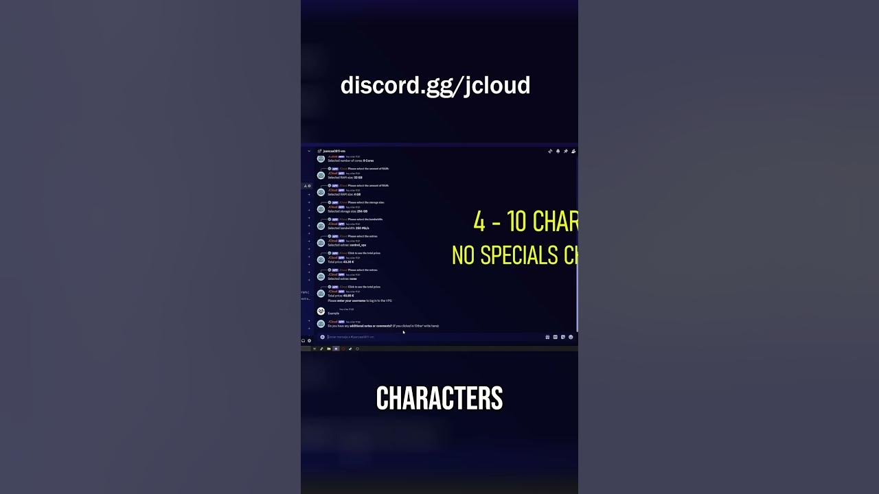 CREARTING A WINDOWS VPS - JCLOUD DISCORD #2 #shorts - YouTube