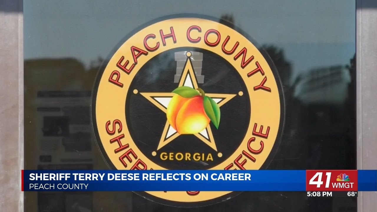 Peach County Sheriff Terry Deese reflects on career ahead of retirement ...