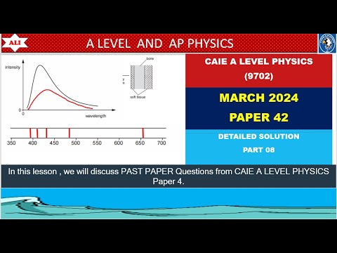 A LEVEL PHYSICS 9702 PAPER 4 | March 2024 | Paper 42 | 9702/42/F/M/2024 ...