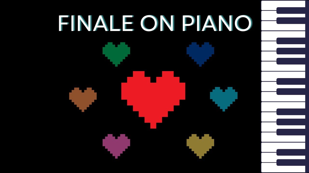 Finale On Piano By Toby Fox UNDERTALE Piano Solo - YouTube Music
