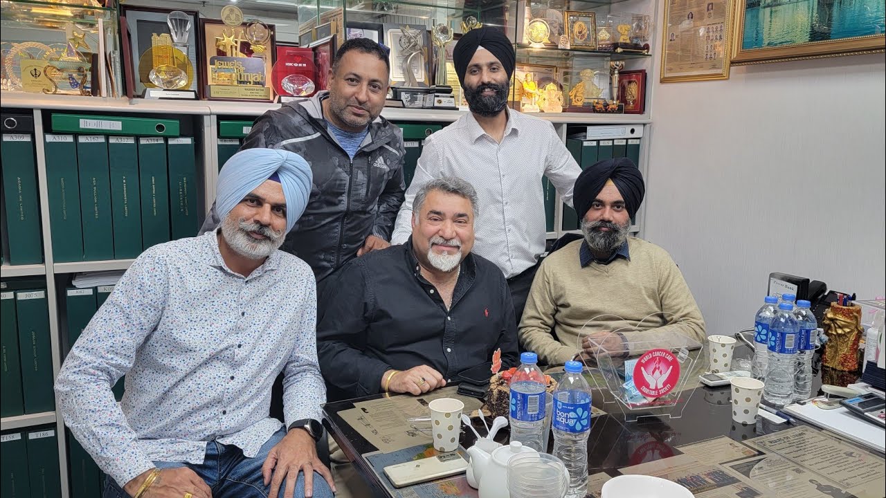 Mr. Kuldeep Singh Buttar's Birthday & brief talk about his Charity work ...