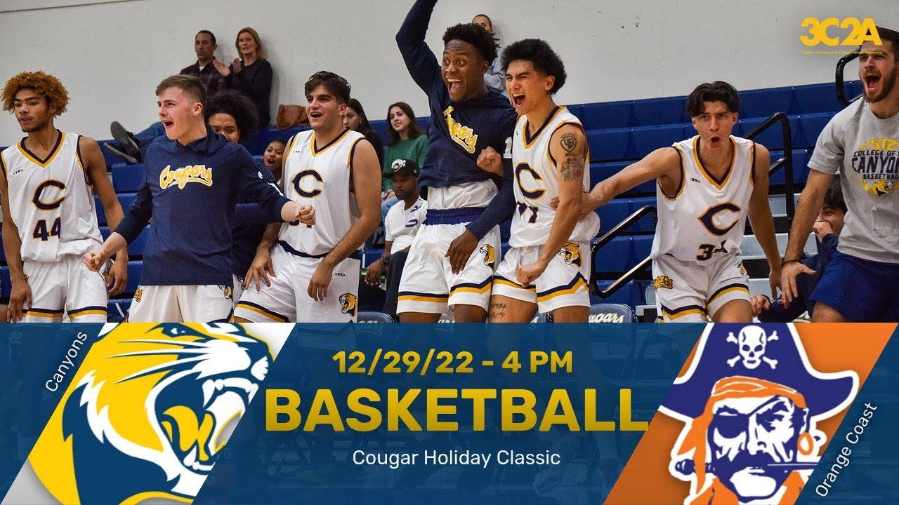 2022 Cougar Holiday Classic Championship Game - Orange Coast vs Canyons ...