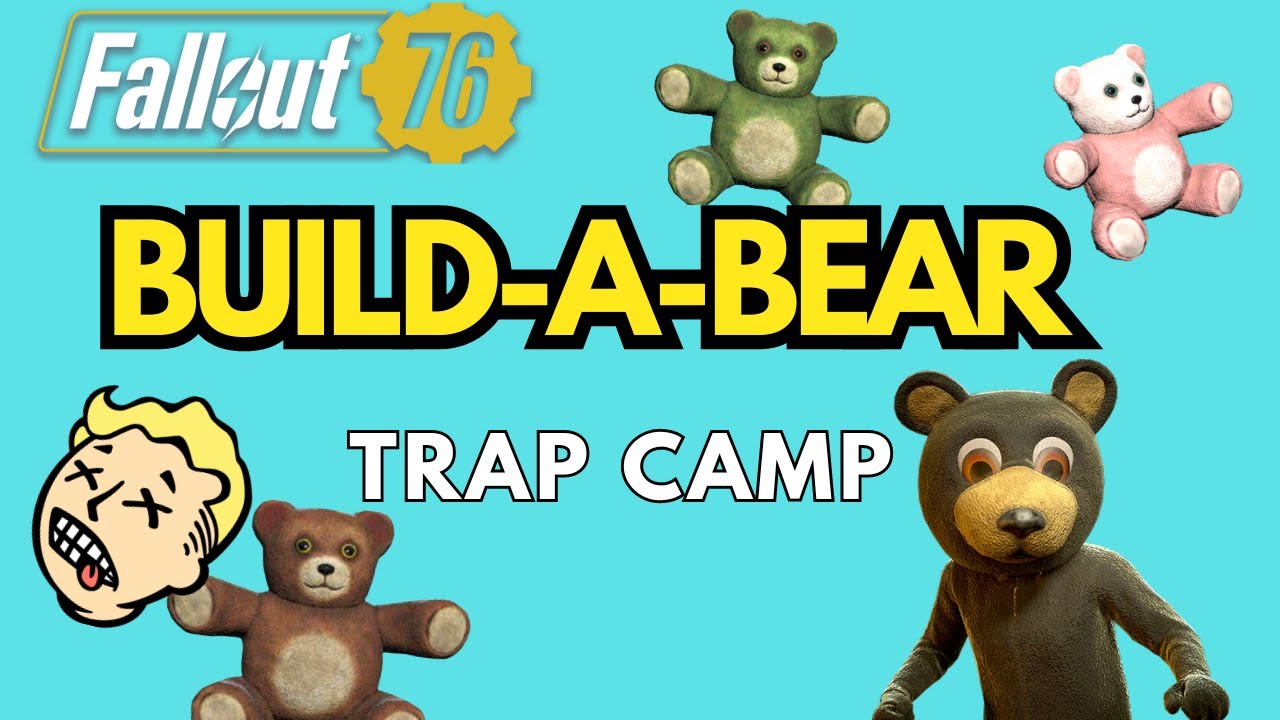 Fallout 76 I Build A Bear Trap Camp #fallout76 - YouTube