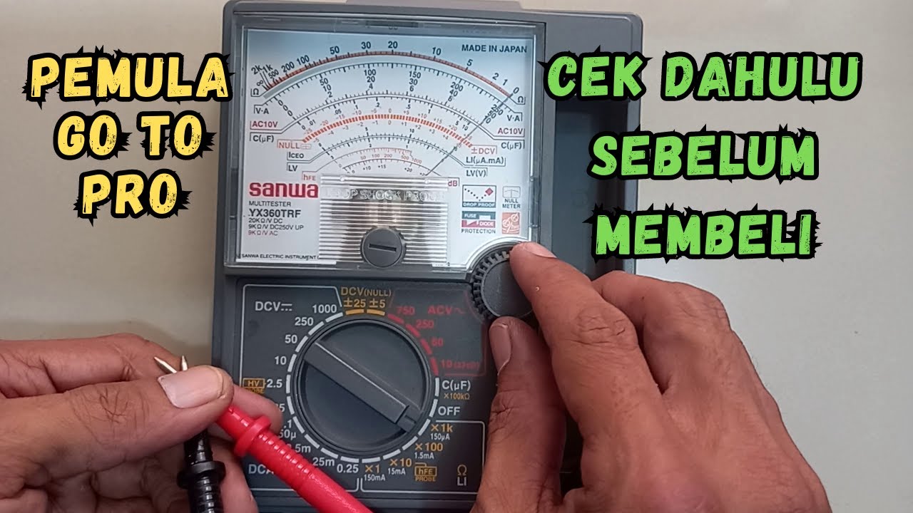 TIPS BELI AVO METER ANALOG ‼️ - YouTube