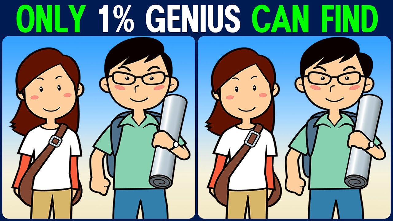 【Find the Difference】 How many differences can you find? - YouTube