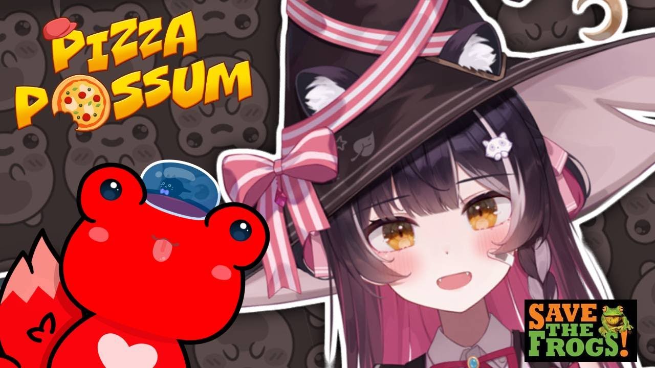 Gaming for Charity!!【PIZZA POSSUM w/ @GamingWithMim 】#VFroglets - YouTube