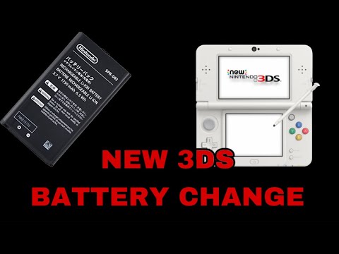 How to change battery on the New 3ds! - YouTube