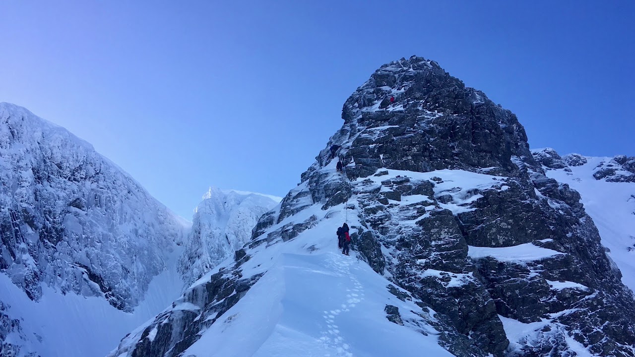 Tower Ridge Ben Nevis North East Face Winter - YouTube
