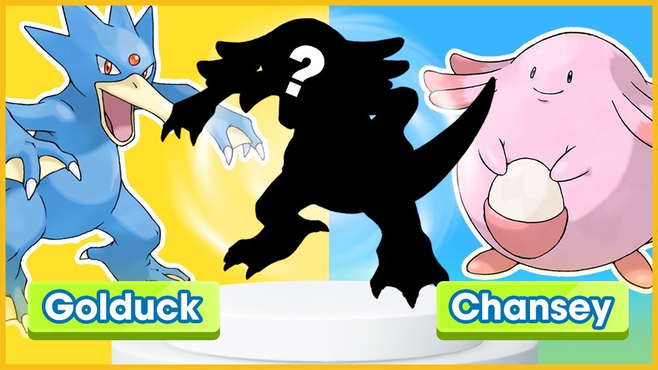 Pokemon Fusion | Golduck + Chansey | pokemon infinite fusion challenge ...