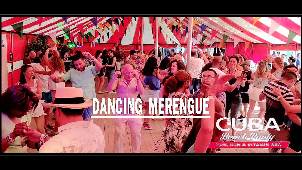 Merengue Dancing La Duena Del Swing Cuba Beach Party Salsa Brisa Fun ...