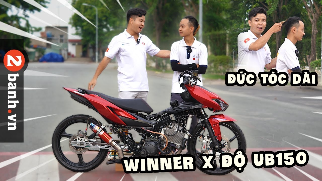 Winner X dáng UB150 độ 65+3 của Đức Tóc Dài I 2banh Review - YouTube